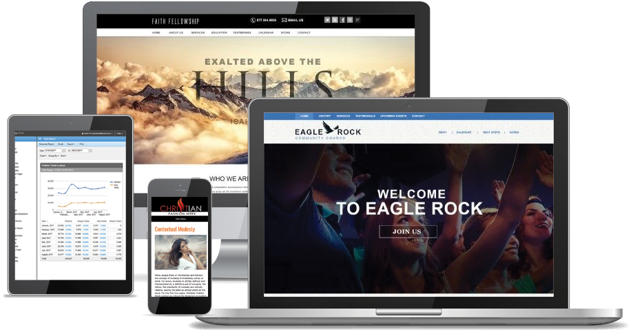 Website Management Platform for churches, ministries, and Christian ...